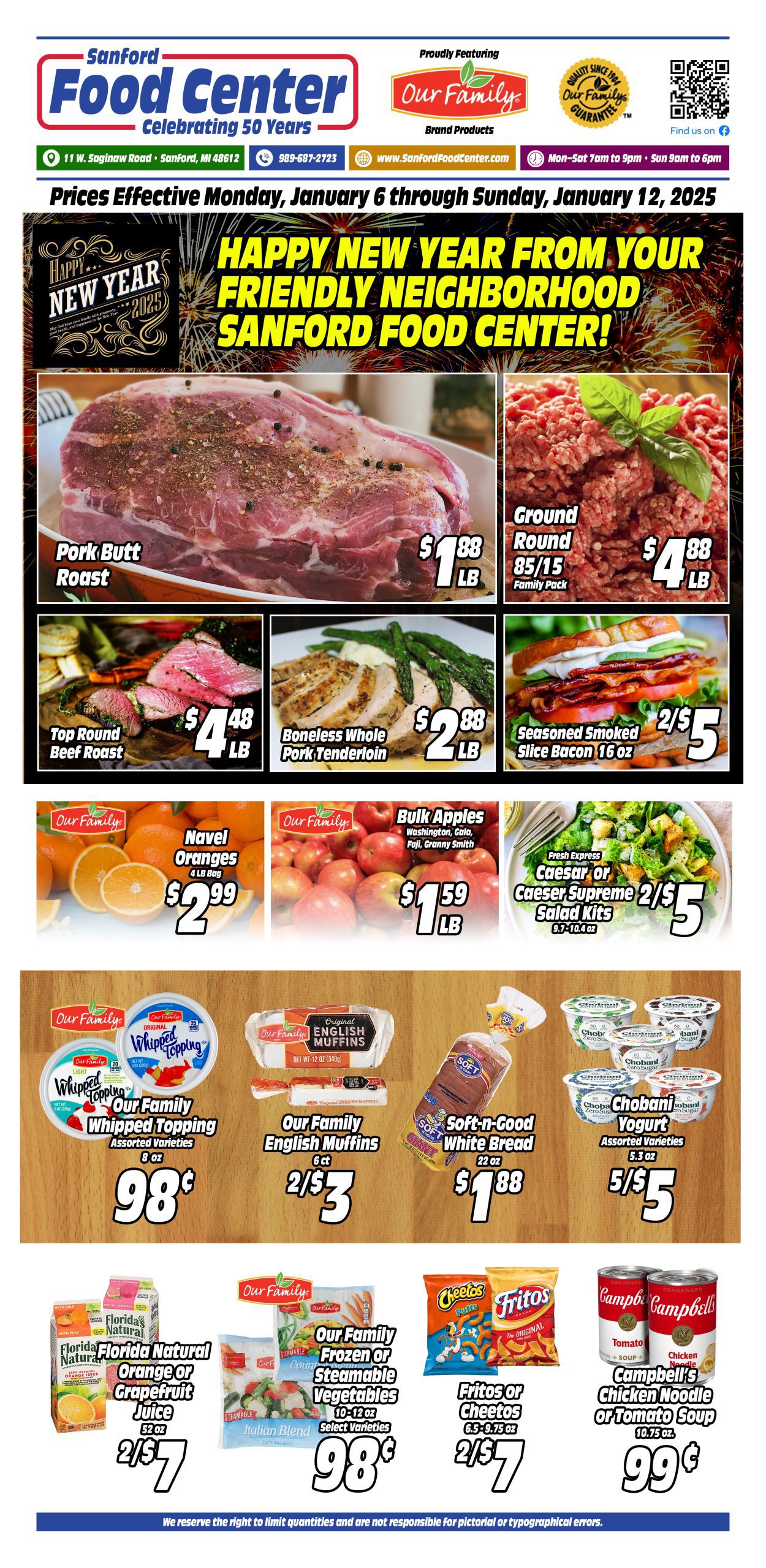 Weekly Sale Ad - Food Center
